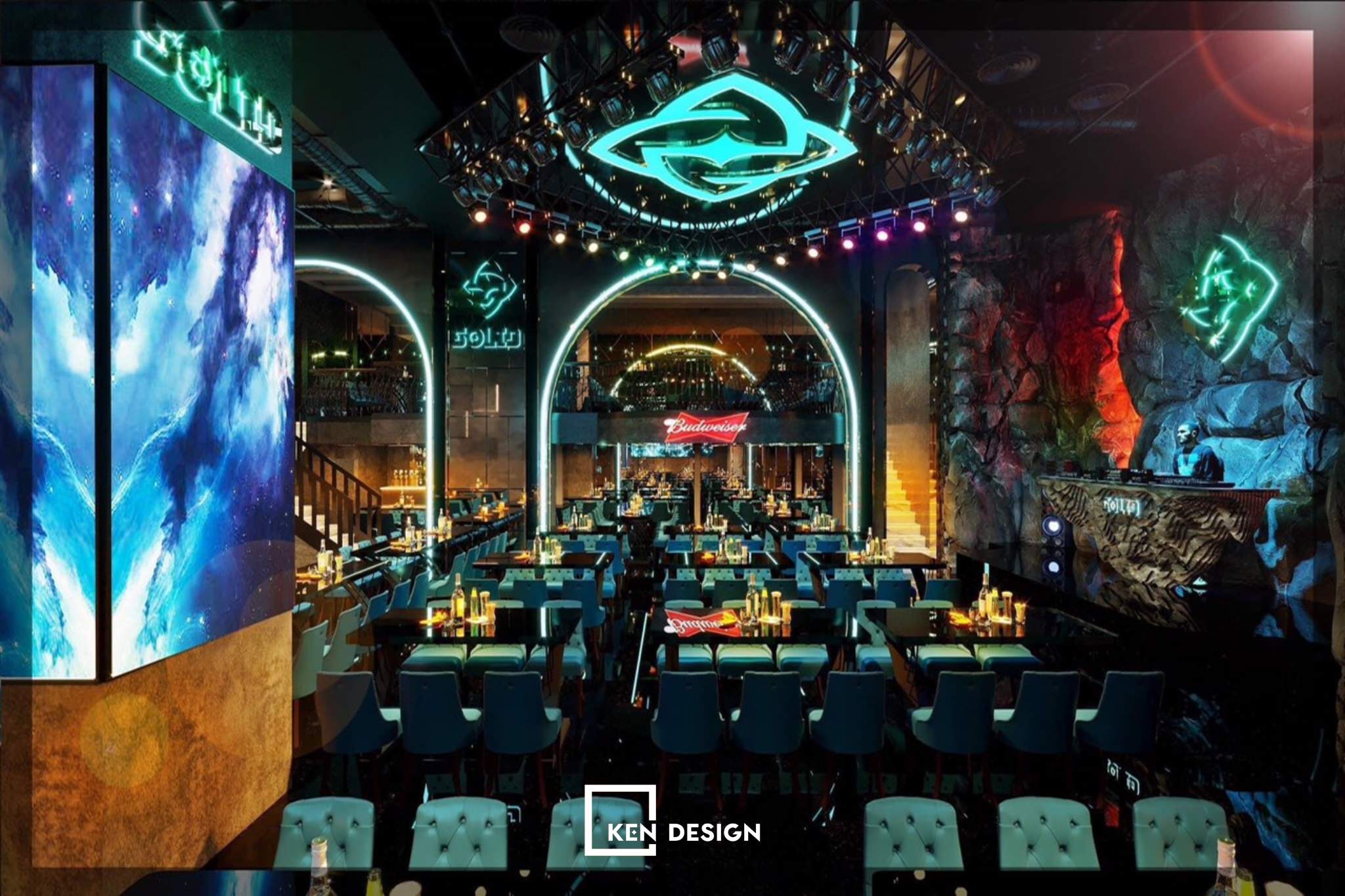 Một số lưu ý khi thiết kế nhà hàng beer club hiện đại và ấn tượng | Kendesign